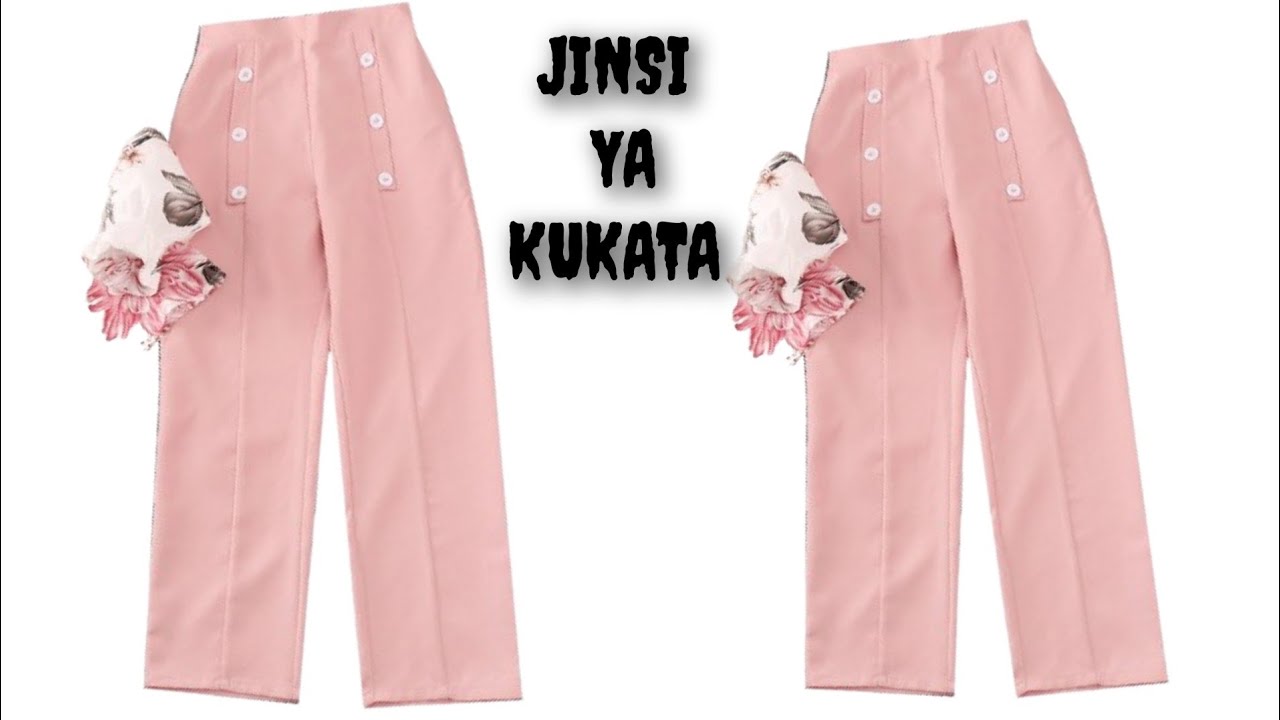 JINSI YA KUKATA SURUALI YA MTOTO YA LASTIKI MBELE@NaimaCreation - YouTube