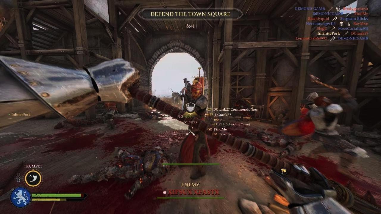 Chivalry 2 - Heavy Mace Megakill - YouTube