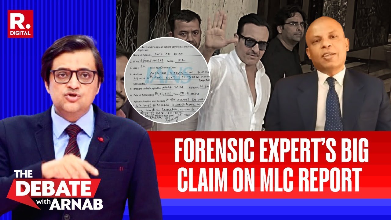 Forensic Expert Prof Dinesh Rao Claims According to MLC Report, Knife ...