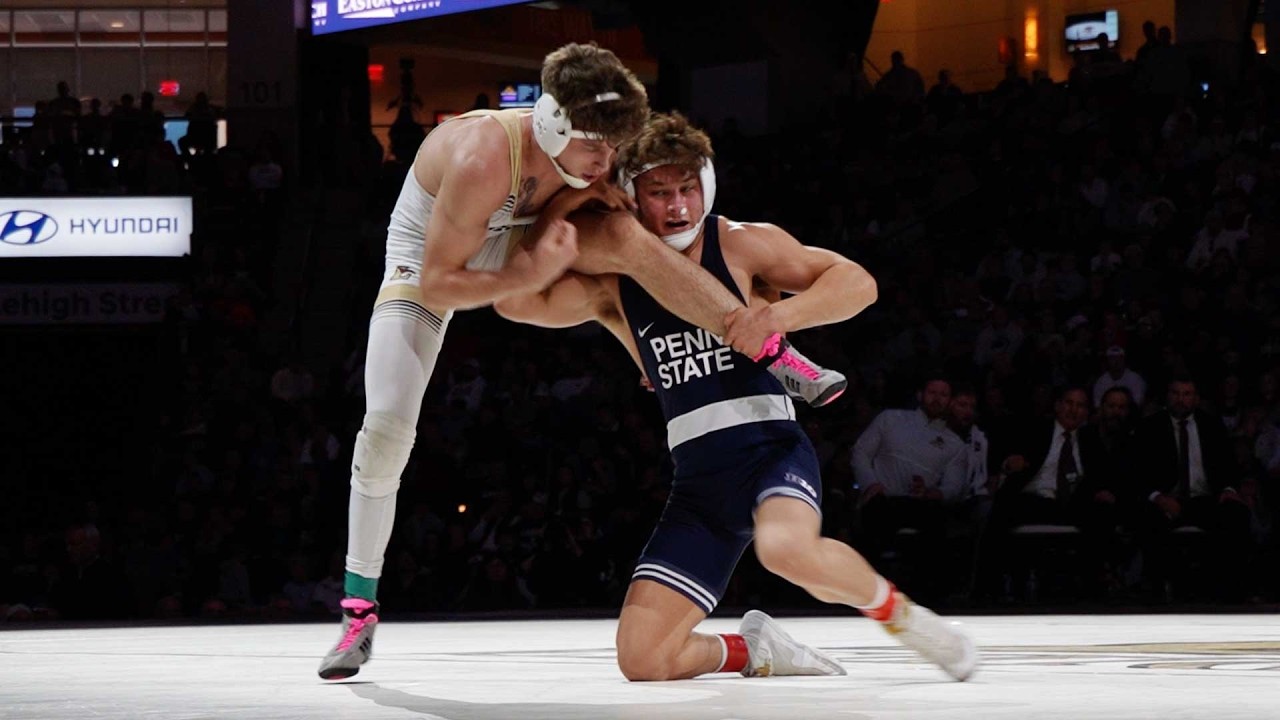 #4 Tyler Kasak, Penn State vs Logan Rozynski, Lehigh - YouTube