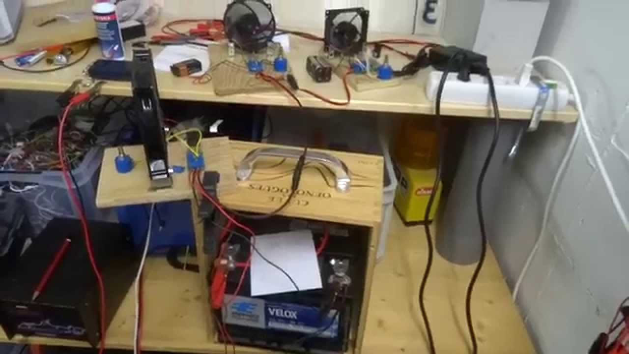 Moonshine Bedini Battery charging - How I daisy chaine my pc fan bedini ...