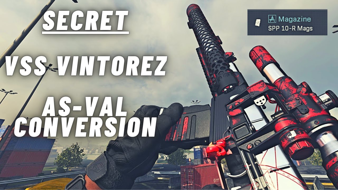 the SECRET VSS Vintorez (AS-VAL Sniper) in WARZONE: PACIFIC | Caldera ...