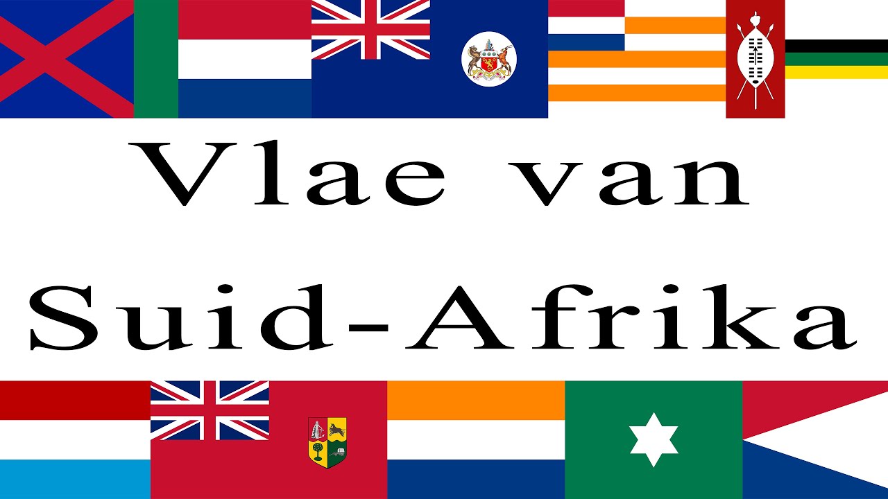 Vlae van Suid-Afrika / Vlaggen van Zuid-Afrika / Flaggen von Südafrika ...