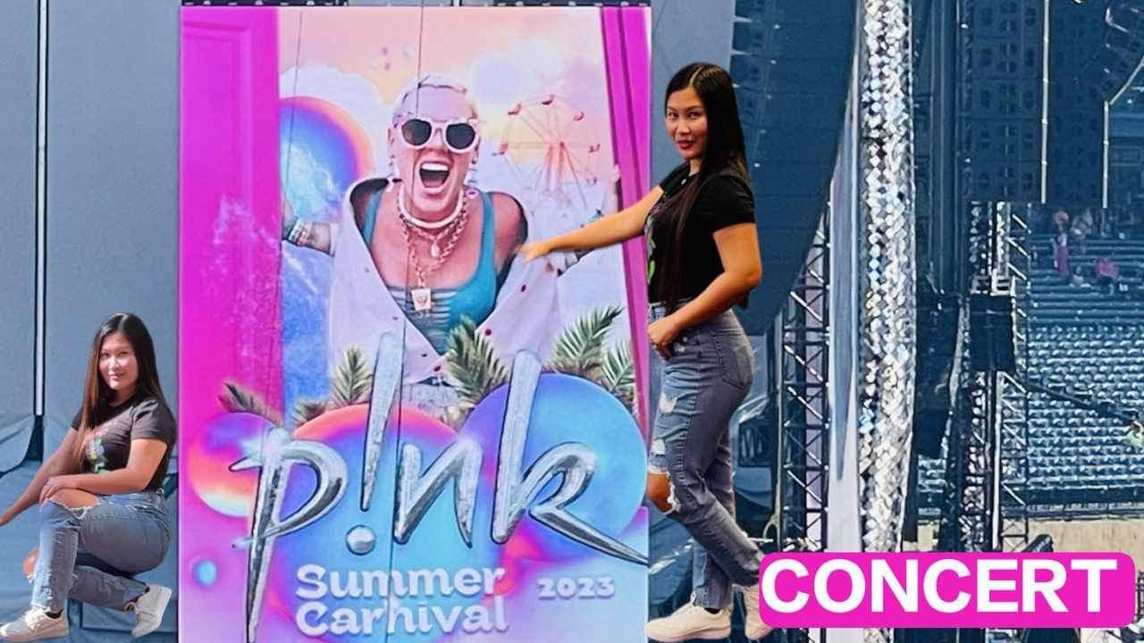 PINK LIVE CONCERT @Comerica Park Detroit Michigan - YouTube