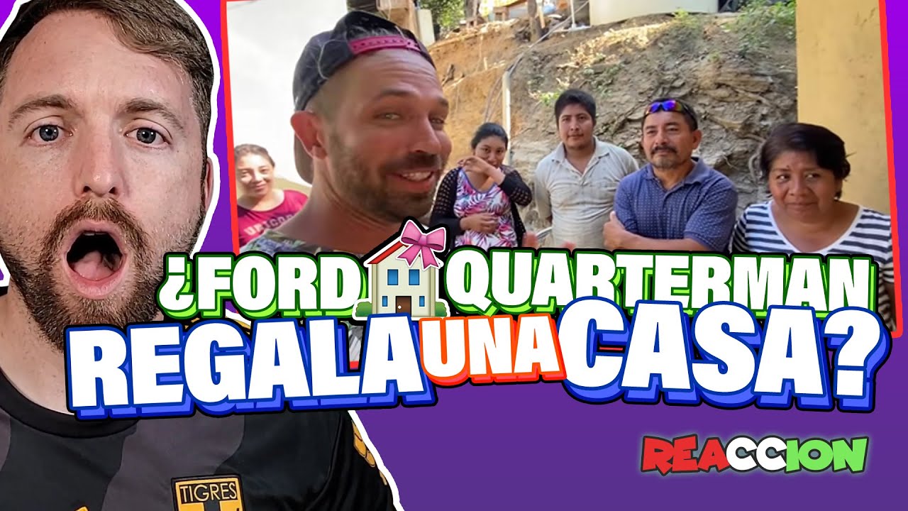 🇲🇽 🇺🇸 REACCIÓN a Construimos UNAS CASAS para esta Familia Mexicana ...