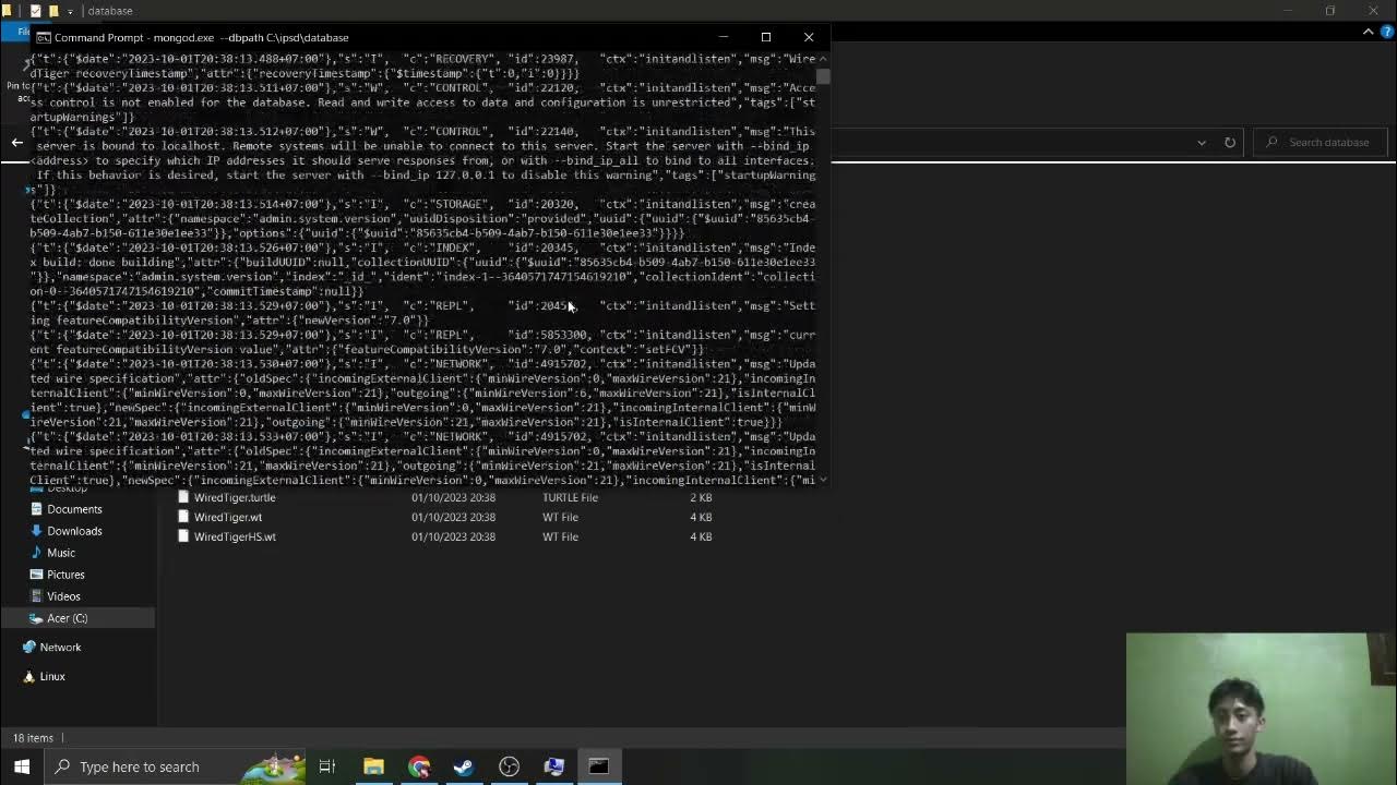 Tutorial install MongoDB - YouTube
