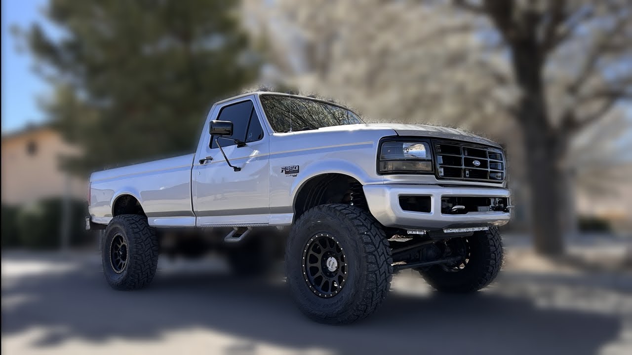 I Finally Painted My OBS Ford After 7 Years!!! - YouTube