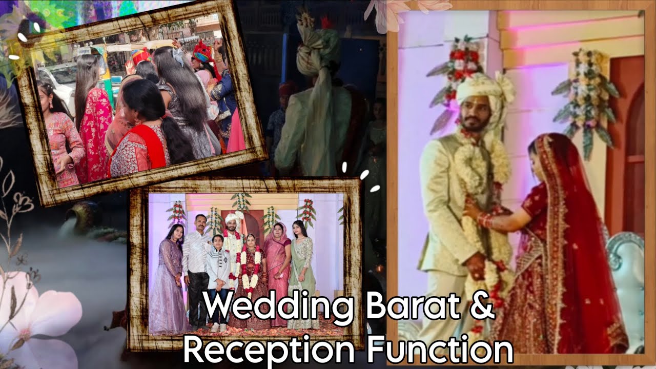 Rajsthani wedding vlog💗🧿|| Chachu barat & reception vlog 🤍|| #youtube # ...