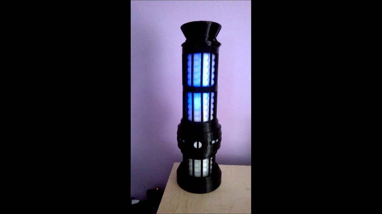 Warp Core Desk Light - YouTube