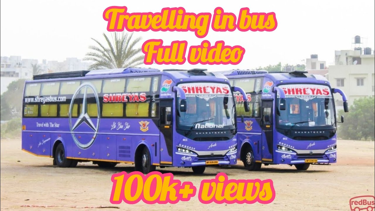 Travelling in bus full video #shorts #bus #driving #subscribe # ...