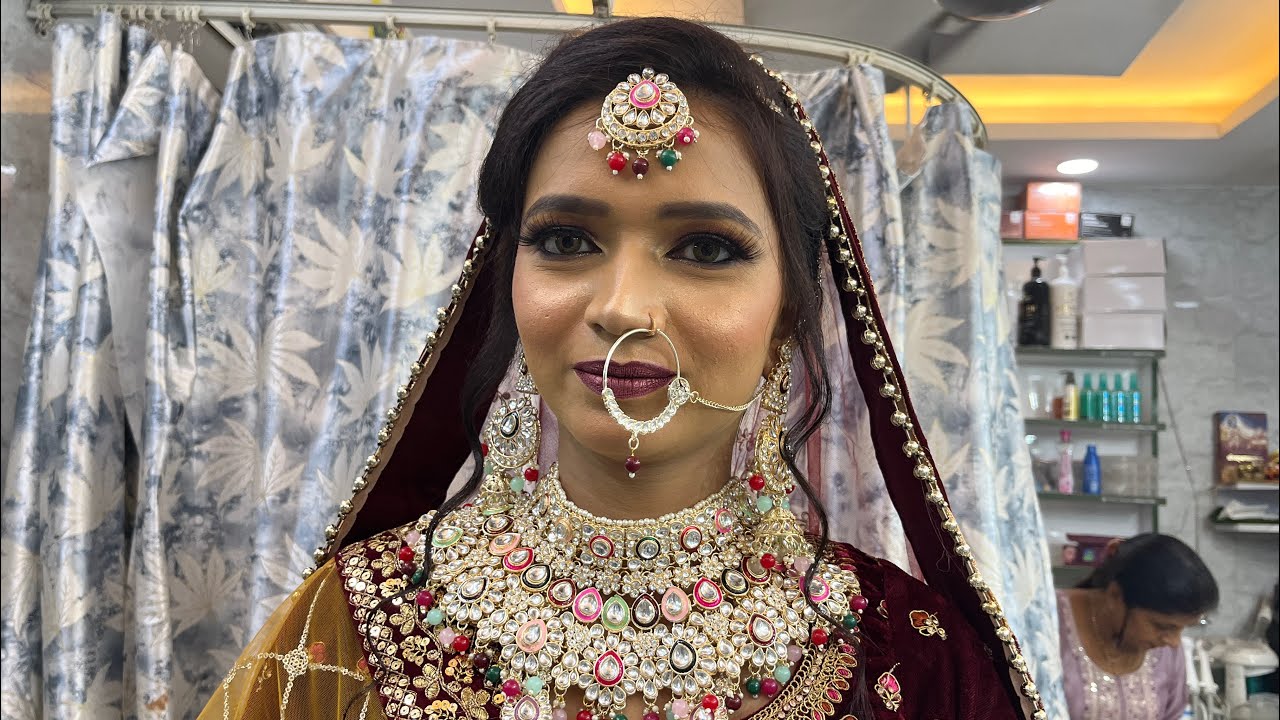 दुल्हन का मेकअप ट्यूटोरियल | How to do bridal makeup !! Liza makeover ...