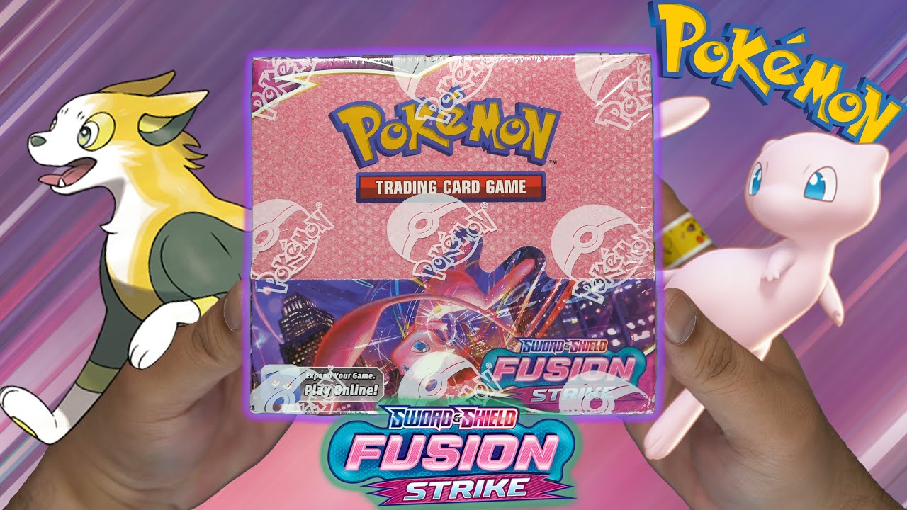 Pokemon Fusion Strike Booster Box Unboxing - YouTube