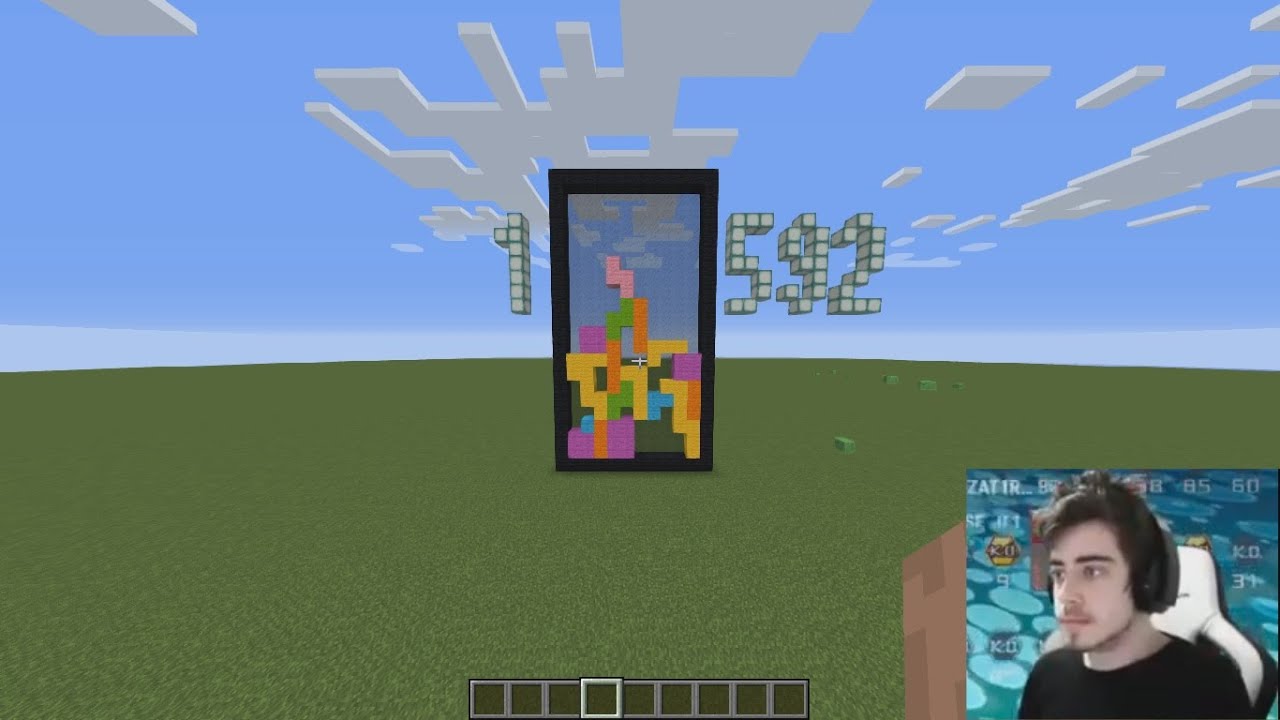 cellbit perdendo no tetris no minecraft #Shorts - YouTube