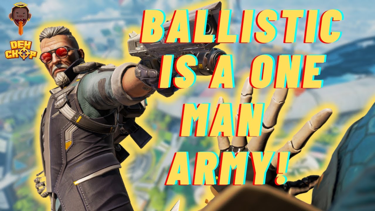 Ballistic is a ONE MAN ARMY! - Apex Legends Season 17 - YouTube