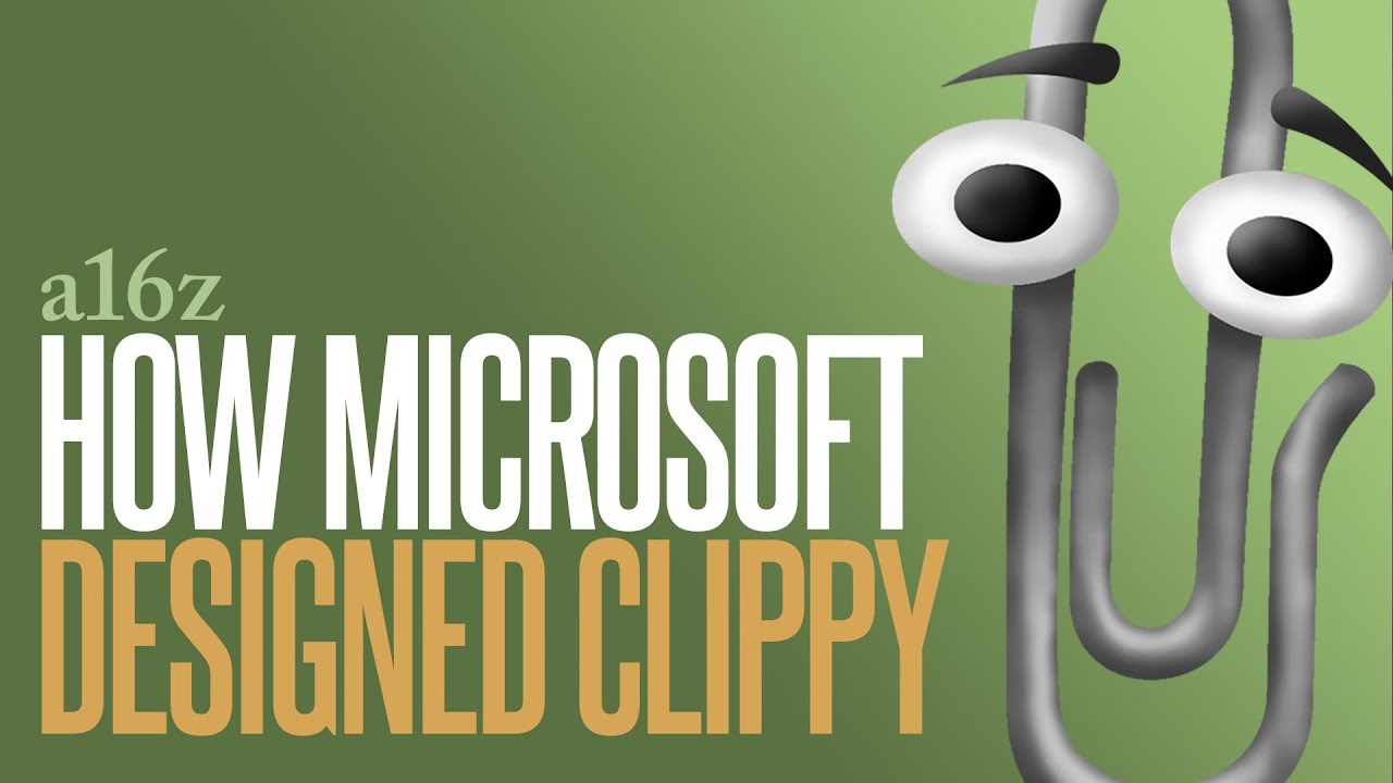 How Microsoft Designed Clippy for Users in Different Countries | a16z ...