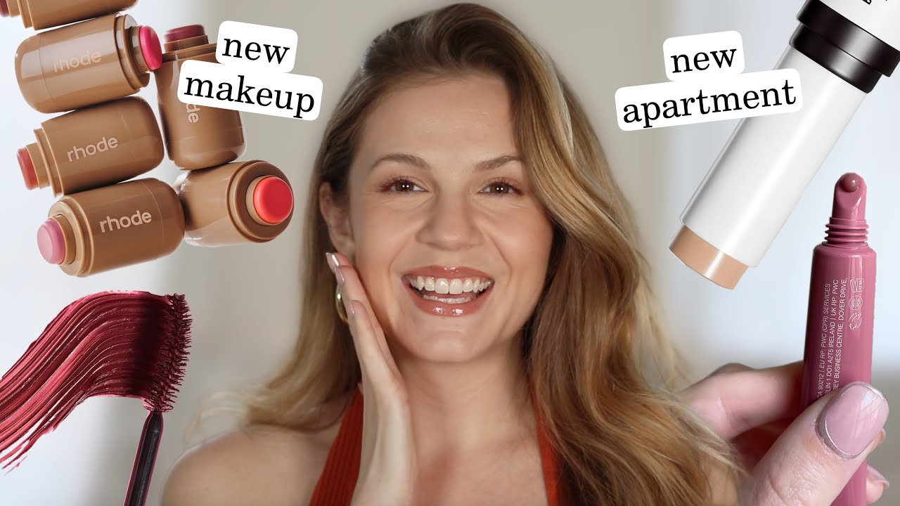 I MOVED! new apartment + new makeup + new setup - YouTube