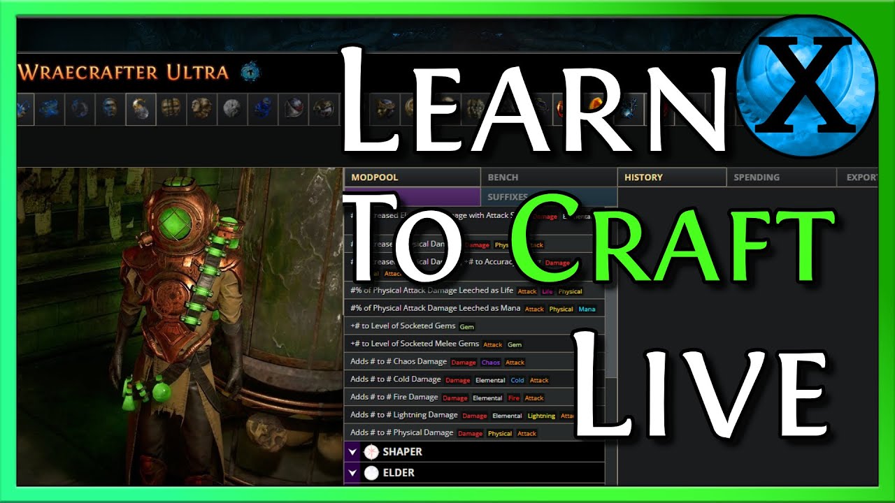 Learn to CRAFT in Path of Exile [Livestream] - YouTube