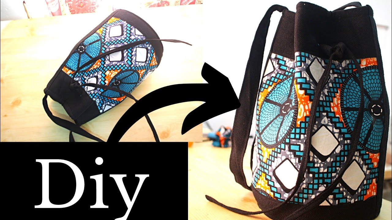 Diy bucket bag - YouTube