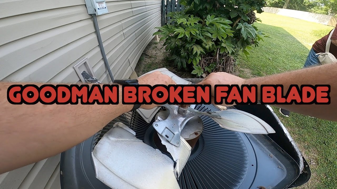 No Cooling/Goodman Fan Blade - YouTube