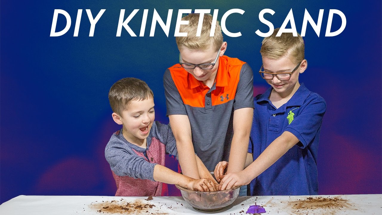 DIY Edible Kinetic Sand | How To Eat Sand - YouTube
