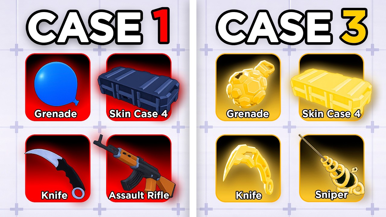 Roblox Rivals But SKIN CASES Pick My Loadout! - YouTube