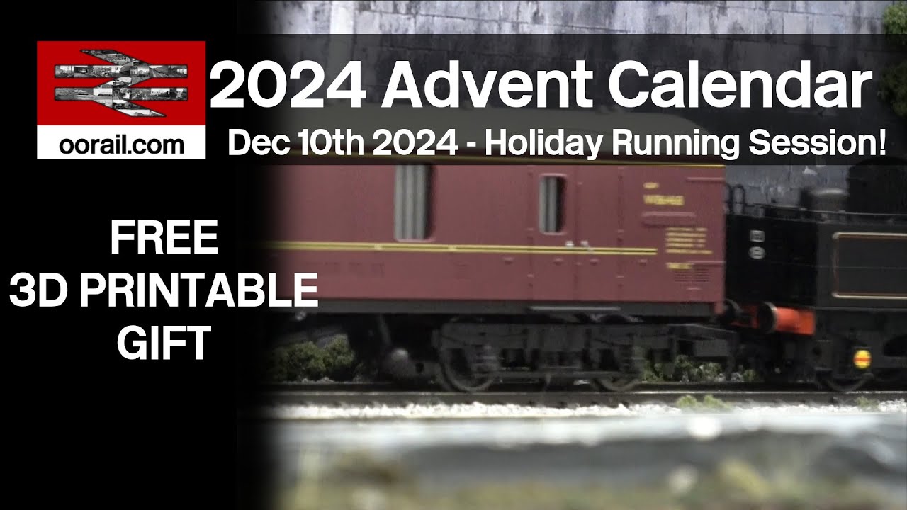Model Railway Advent Calendar - December 10th 2024 | oorail.com - YouTube