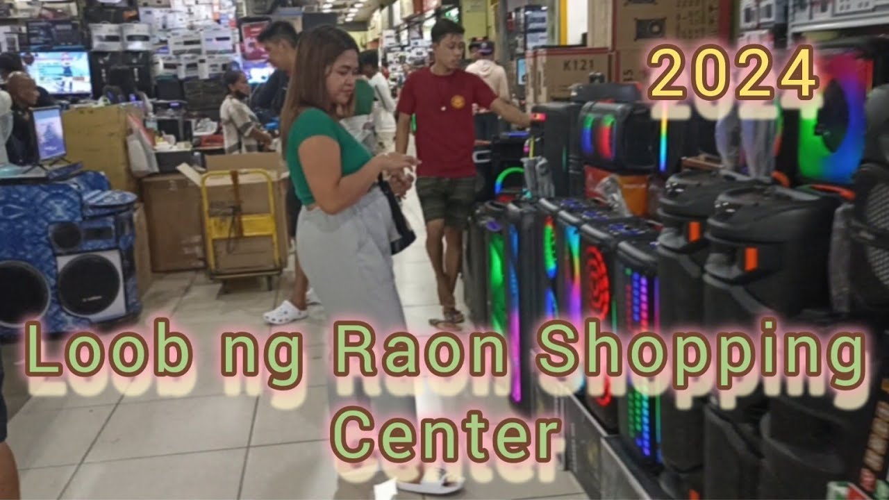Loob ng Raon Shopping Center Quiapo Manila 2024 - YouTube