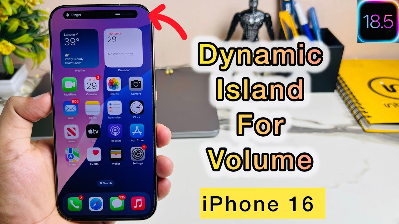iOS 18.5 | How to Enable Dynamic Island Volume on Any iPhone - YouTube