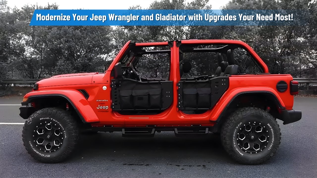 Modernize Your Jeep Wrangler and Gladiator with Upgrades Your Need Most ...