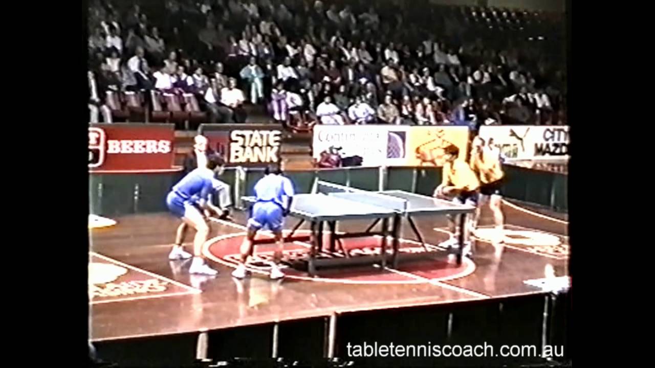 Rare Table Tennis Championship Footage!!! - YouTube