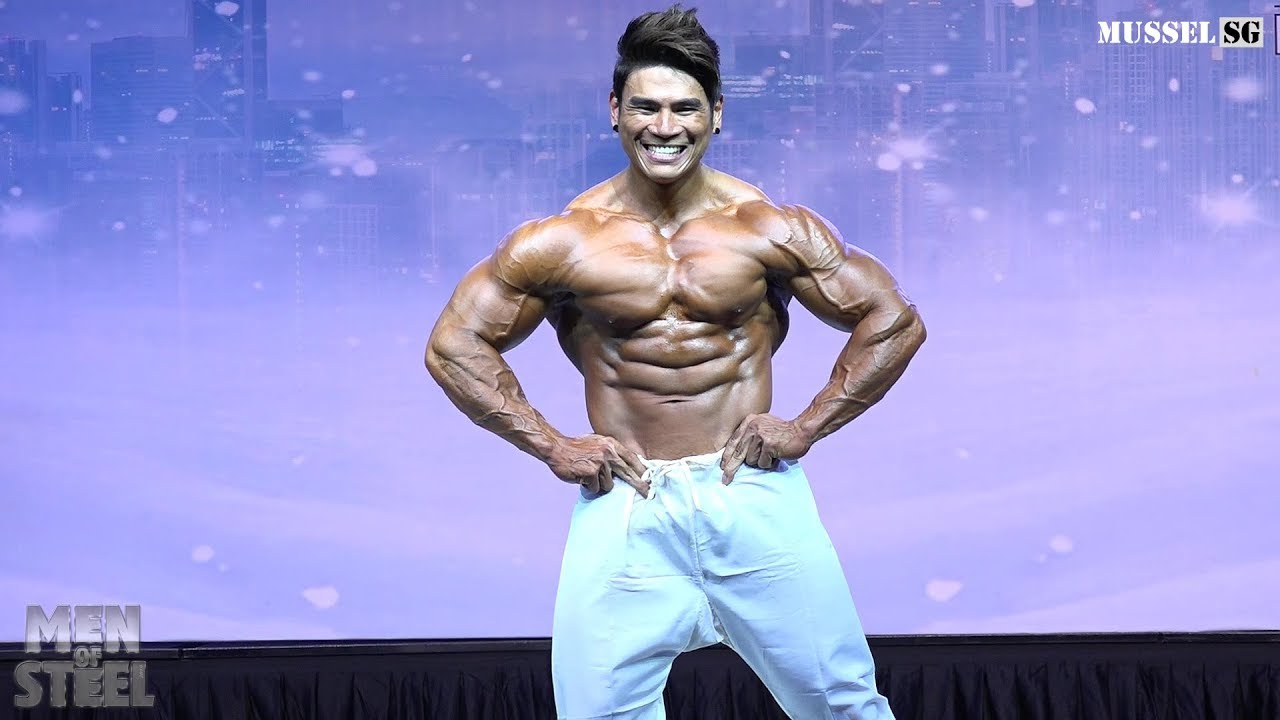 SCITEC Men of Steel 2019 - Guest Poser IFBB Pro Terence Teo - YouTube