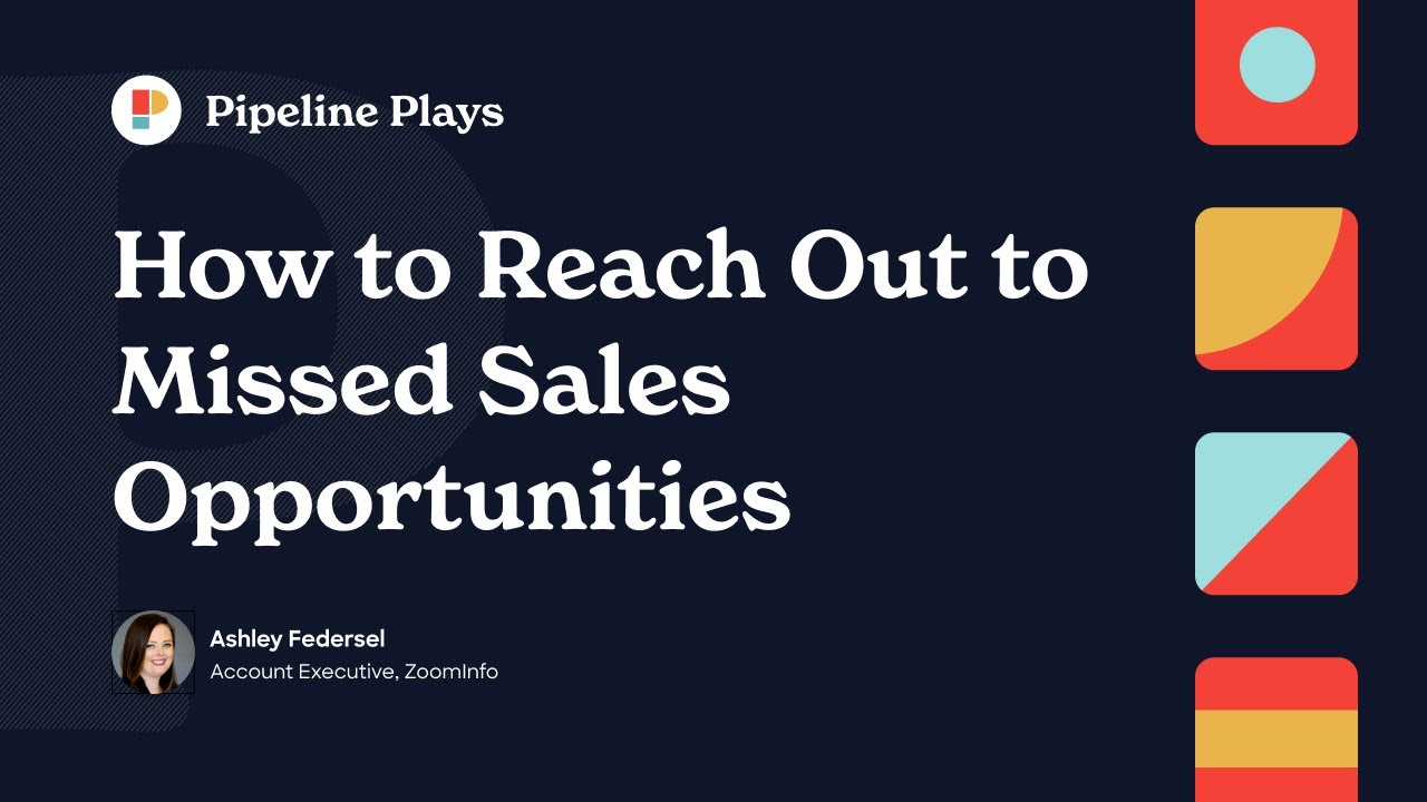 How To Reach Out To Missed Sales Opportunities Pipeline Plays YouTube how-to-reach-out-to-missed-sales-opportunities-pipeline-plays-youtube