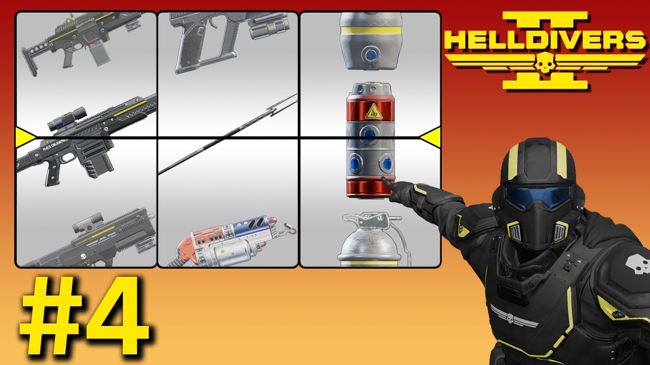 Stick vs Bug - Helldivers 2 Loadout Roulette E4 - YouTube