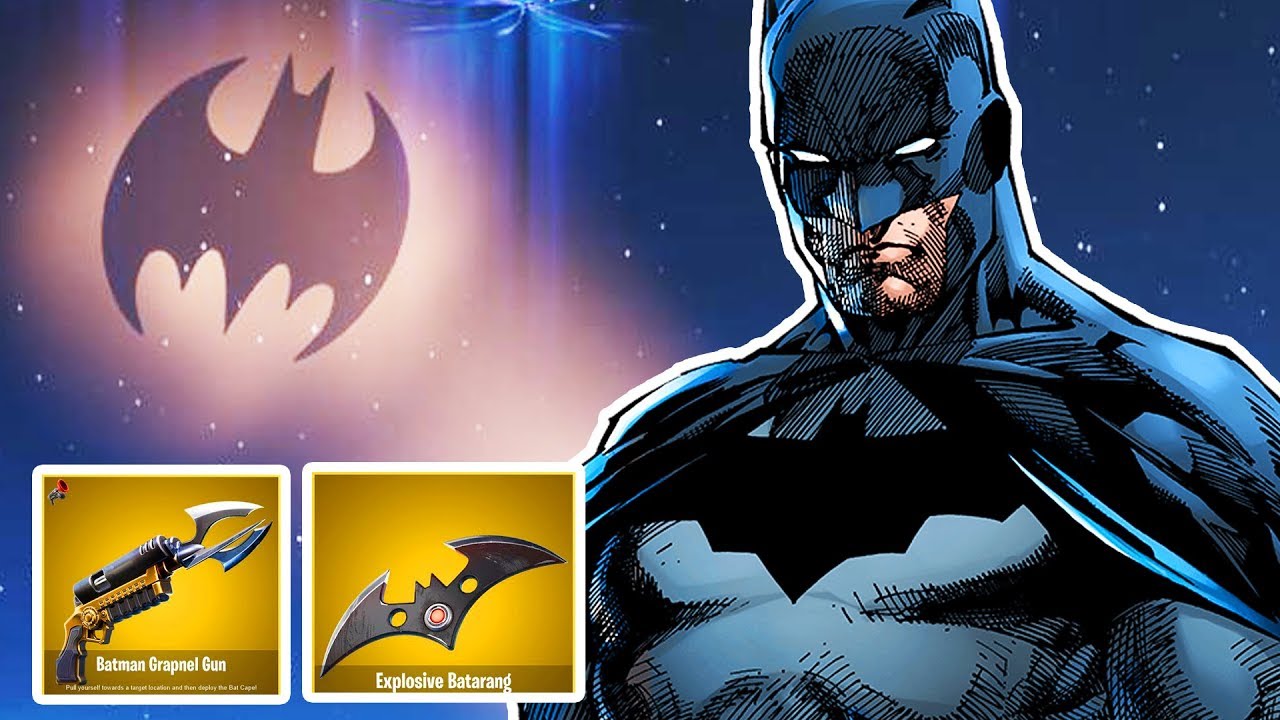 BATMAN Is Coming to Fortnite | Batman Day - YouTube