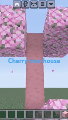 Minecraft house building beautiful cherry tree house #minecraft # ...