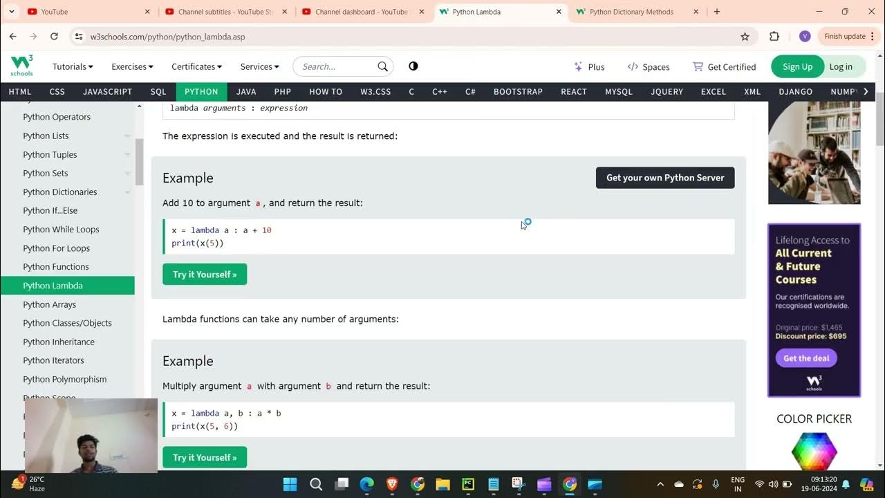 Python Lambda Functions Explained in 5 Minutes - YouTube