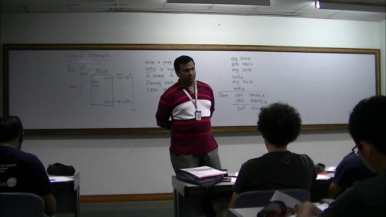 EEEB373 Chapter 6 (Interrupts) Part 3 - YouTube