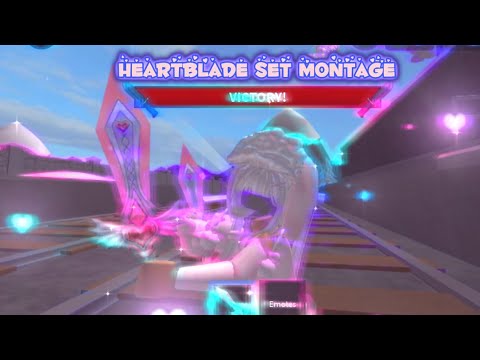 mm2 *HEART BLADE SET* montage - YouTube