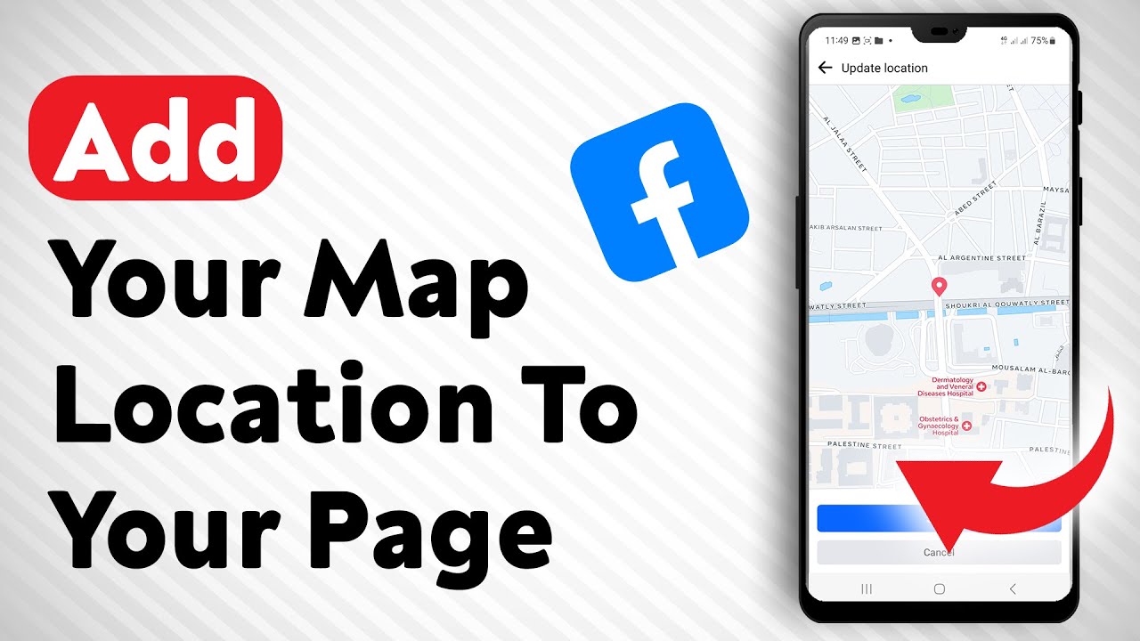 How To Add Your Map Location To Your Facebook Page - Full Guide - YouTube