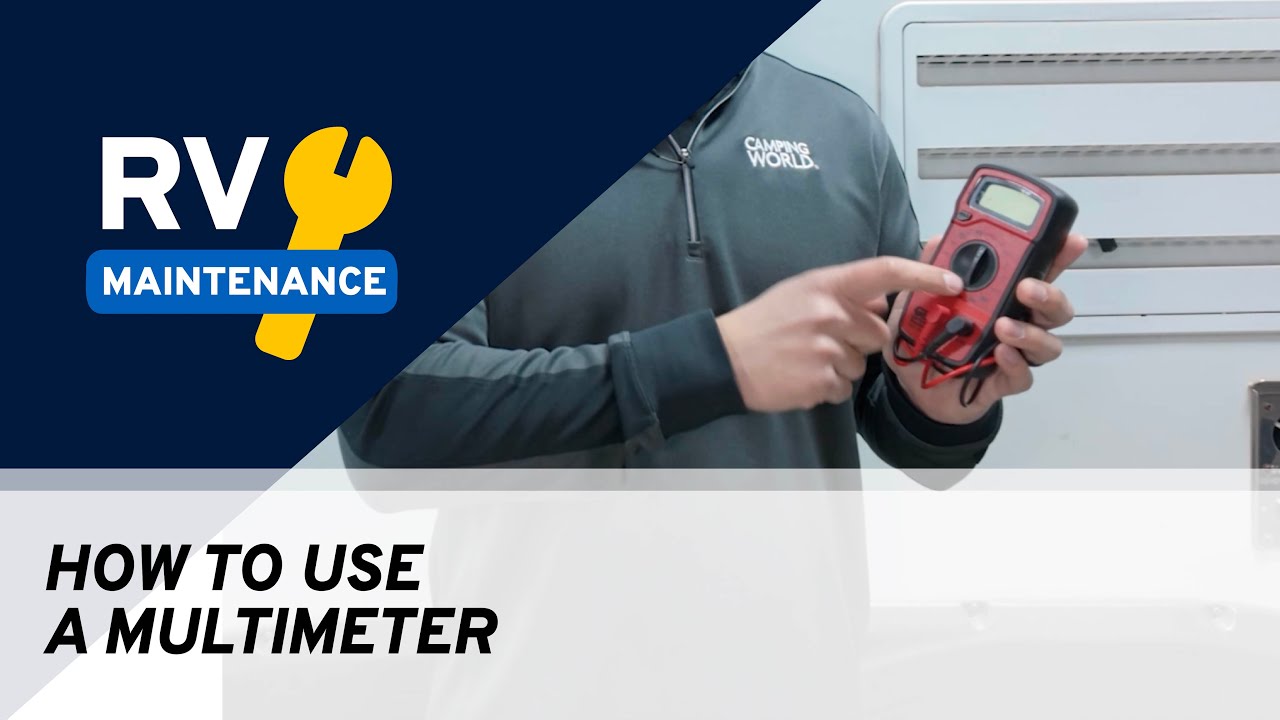 How To Use a Digital Multimeter | RV Maintenance - YouTube