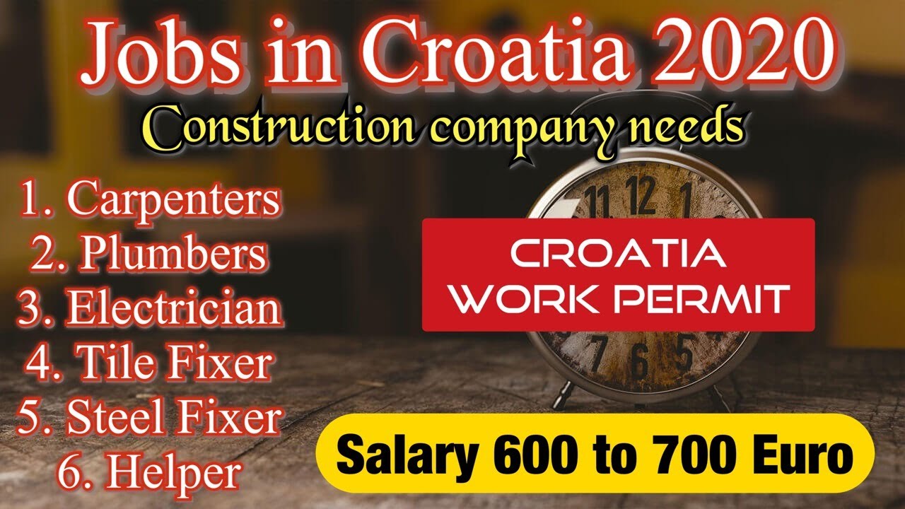 Croatia Work Permit 2020 Jobs In Croatia YouTube croatia-work-permit-2020-jobs-in-croatia-youtube