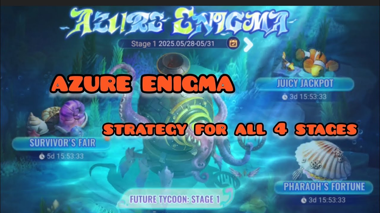 Azure Enigma - strategy for all 4 stages @StateofSurvivalOfficial(english subtitles) - YouTube