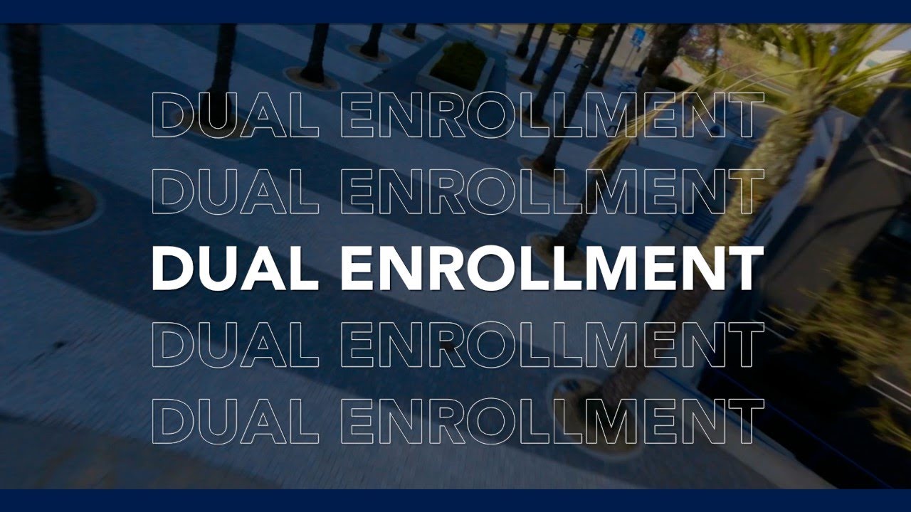 LASC's Dual Enrollment Application Instructions - YouTube
