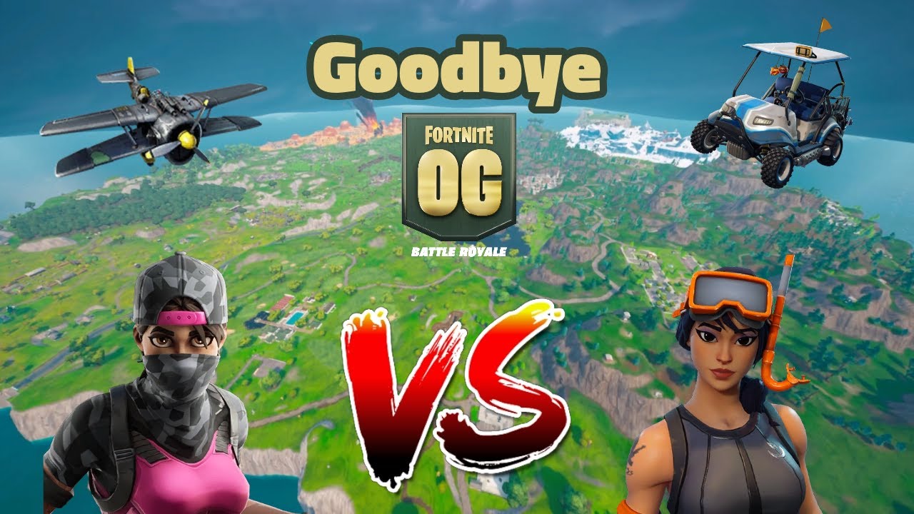 Saying GOODBYE to OG Fortnite - YouTube