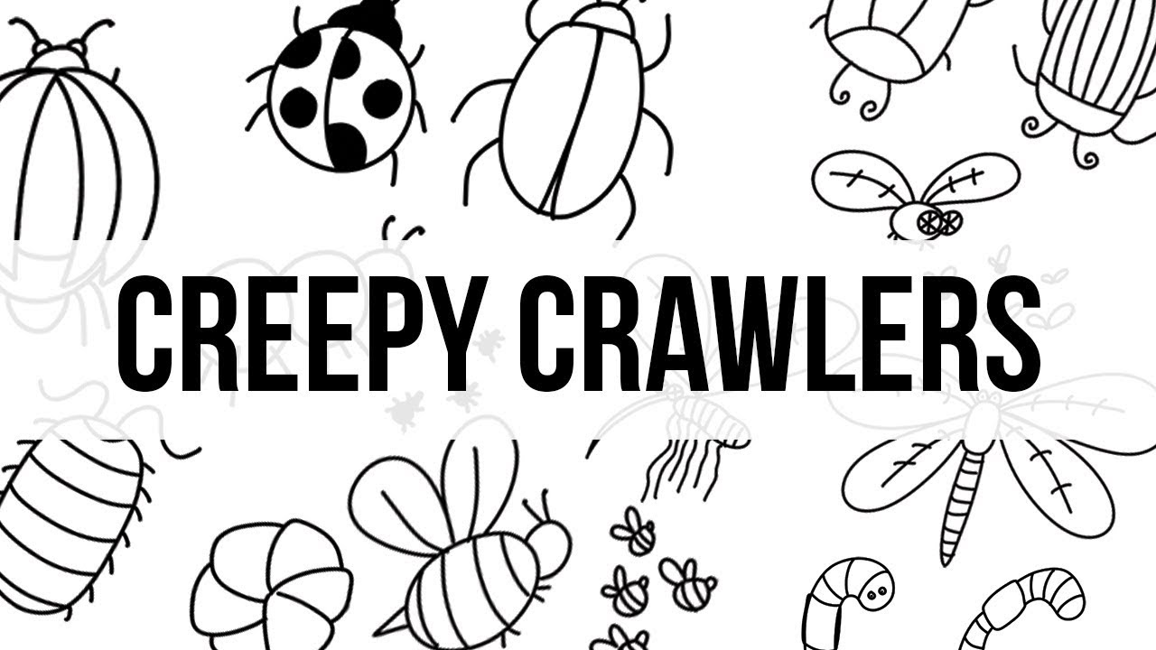 Doodling For Beginners | Bugs And More Bugs - YouTube