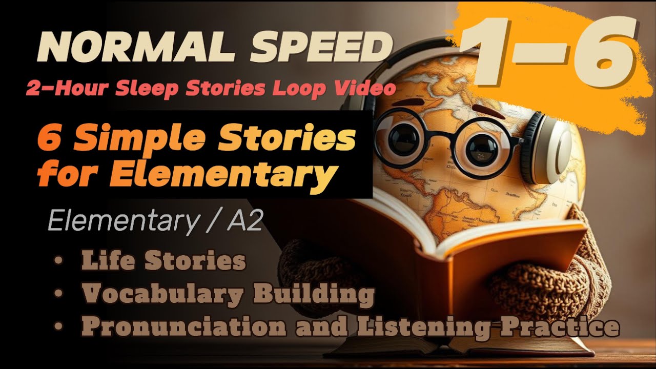 A Collection of 6 Stories: Reviewing-Vocabulary and Listening Practice ...