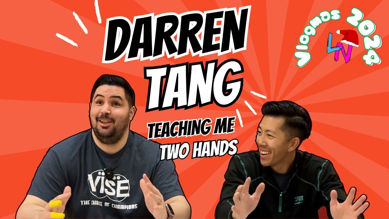 Darren Tang Teaching Me How To Bowl Two Handed! Vlogmas 2024 Day One ...