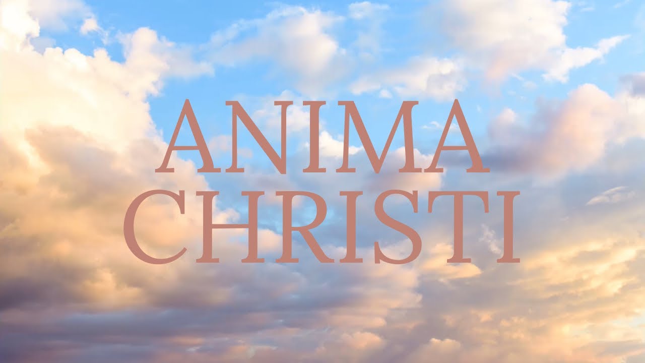 Anima Christi with Latin/English Text | Relaxing Gregorian Chant - YouTube