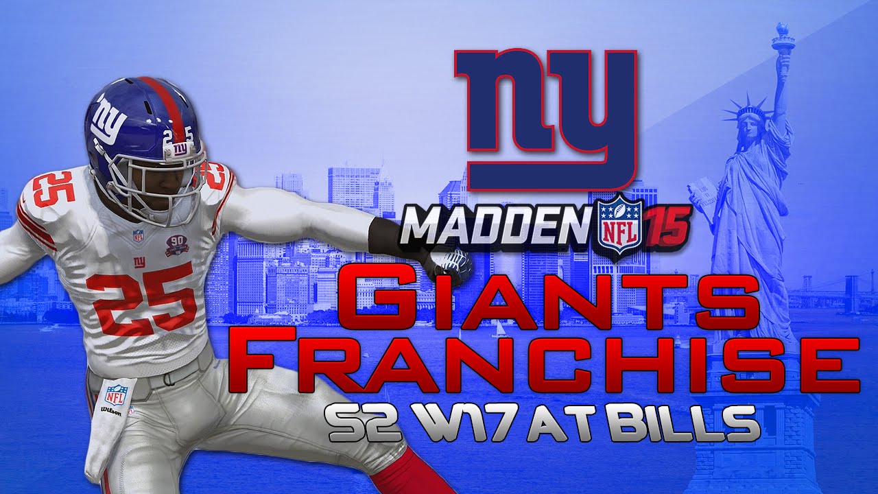 Madden 15 Highlights: New York Giants Franchise at Bills [S2 W17 ...