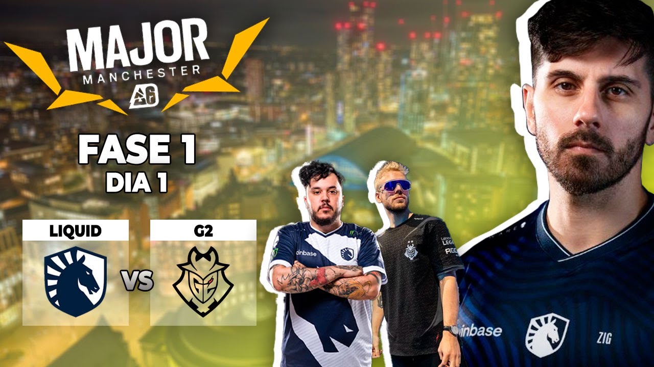 COMEÇOU COM MUITA EMOÇÃO! R6 MAJOR MANCHESTER 2024 - FASE 1 - DIA 1 ...